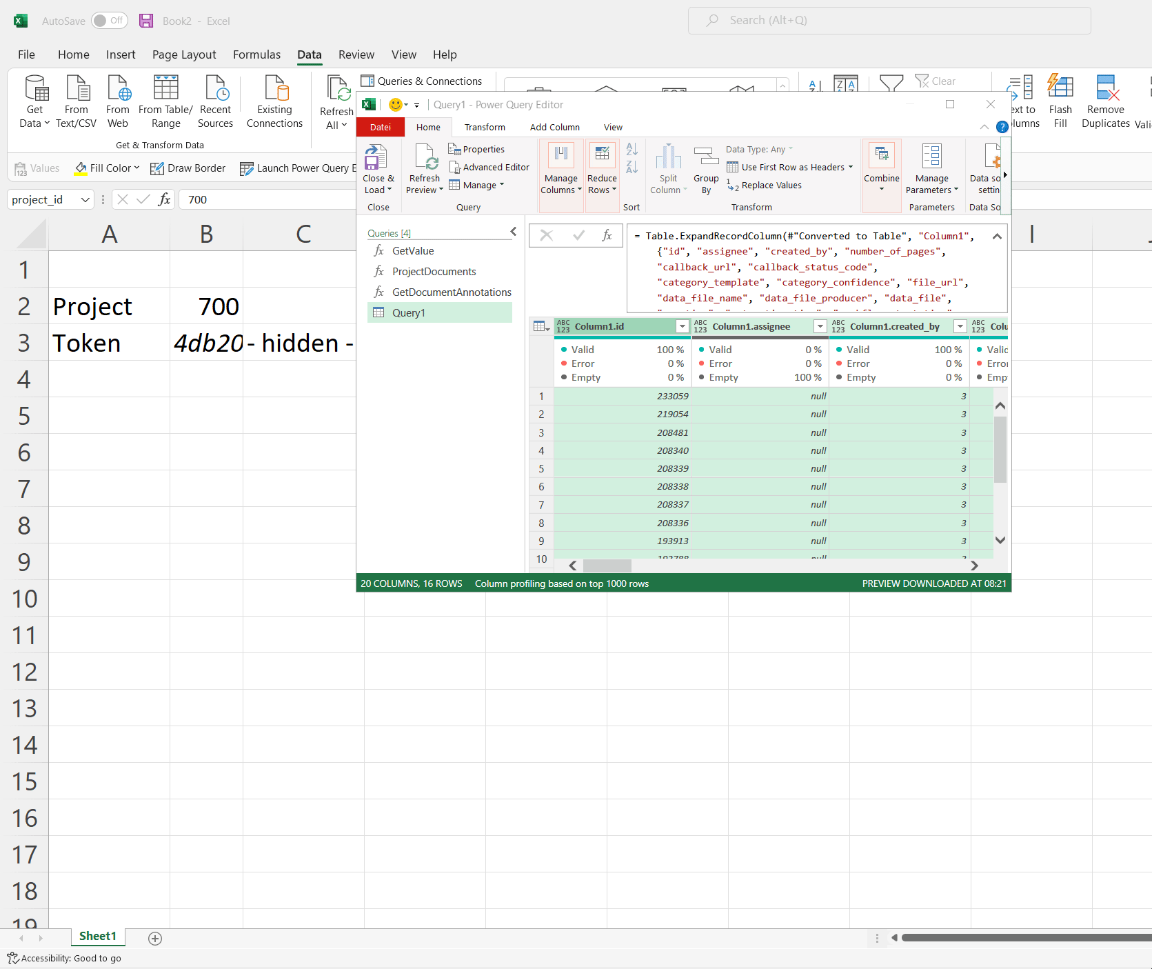 MS Excel Power Query Konfuzio Guide