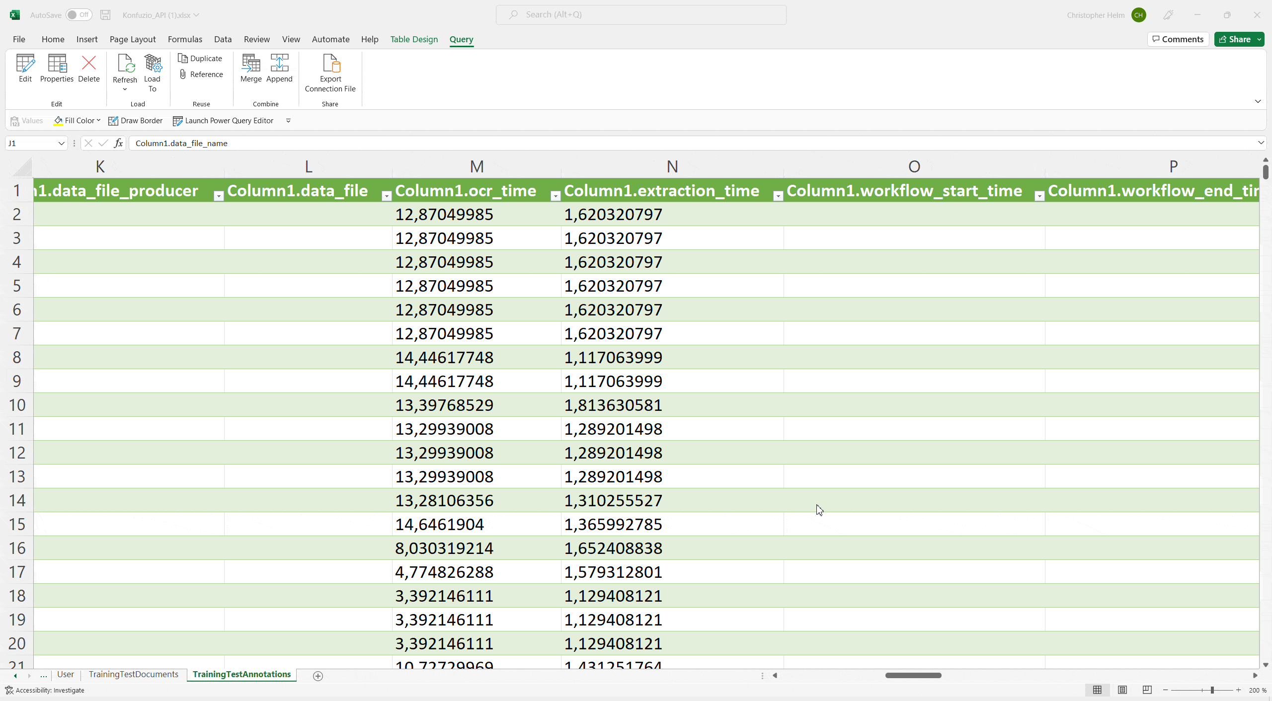 MS Excel Power Query Konfuzio Guide